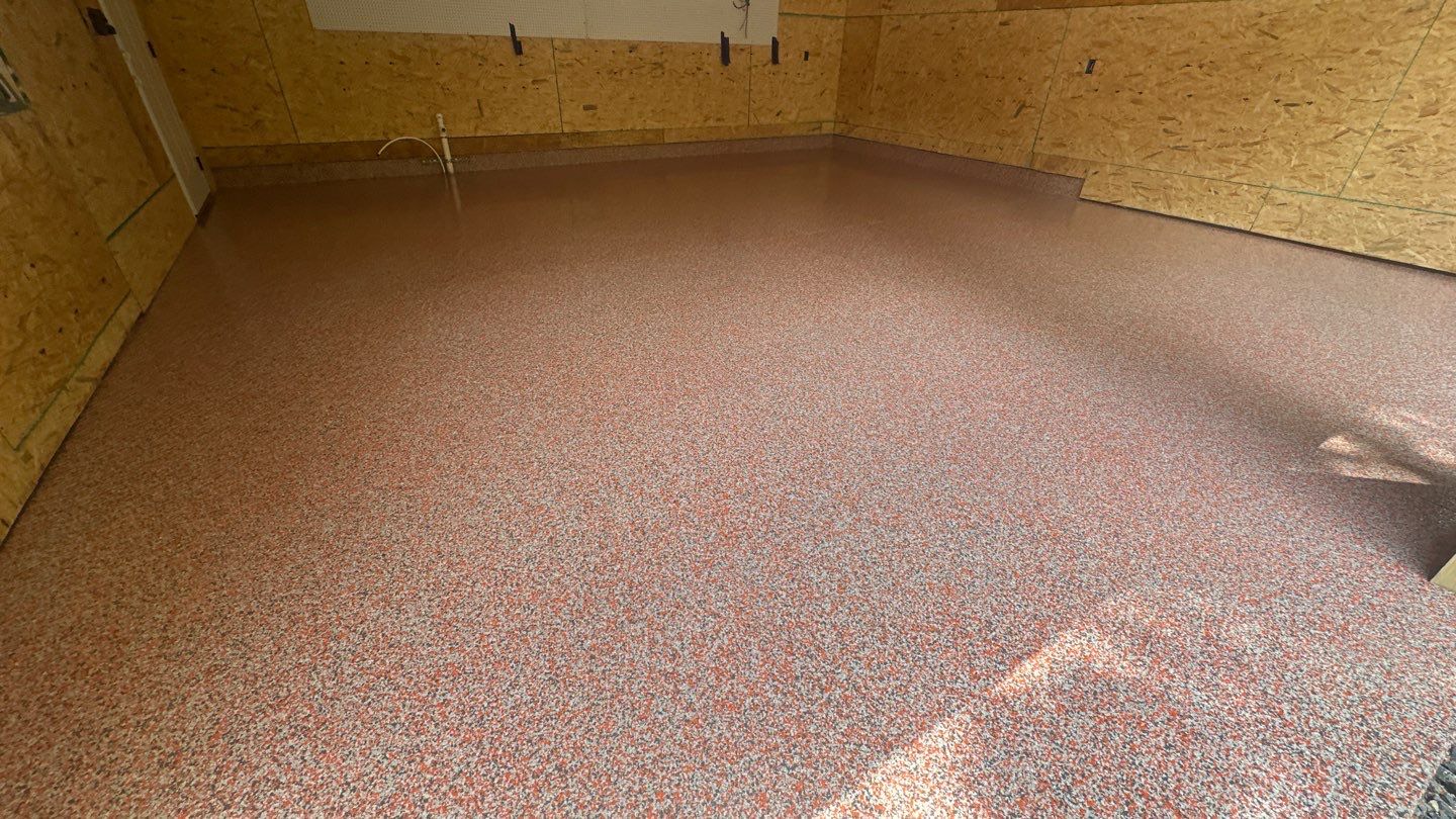 Flake Color Floor Coating TN | Garage Floor Masters